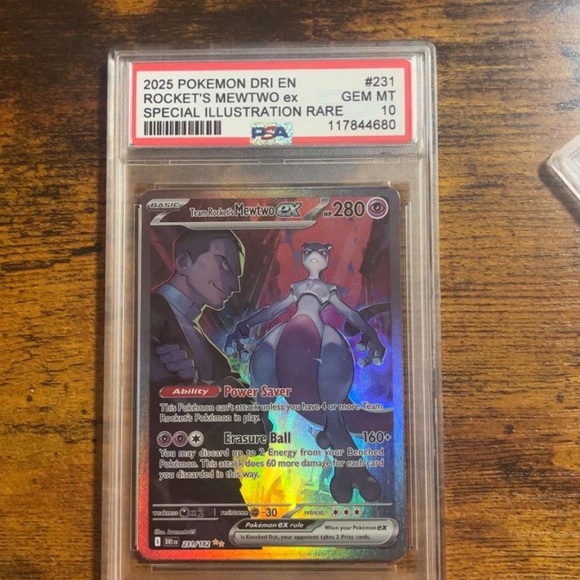 Pokemon | Toys | Pokemon Trading Card Rockets Mewtwo Ex Black And Blue ...